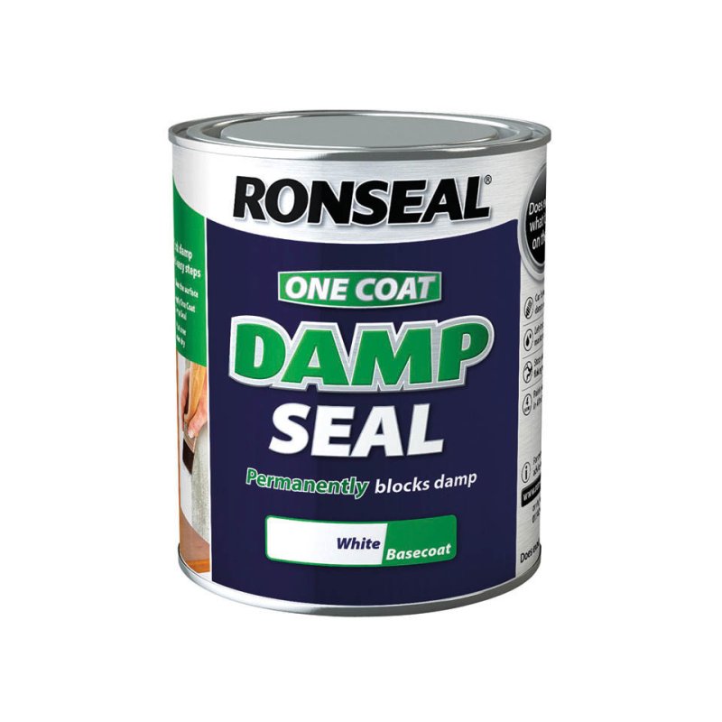 One Coat Damp Seal White 250ml | Selectric