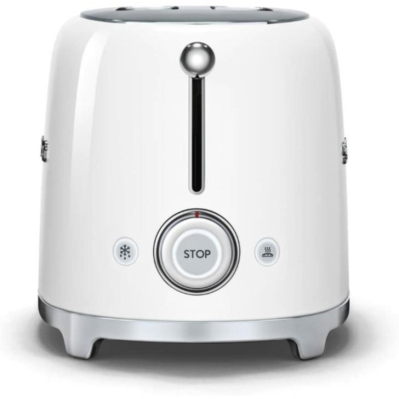 Smeg 2 Slice Toaster Pastel White | Selectric