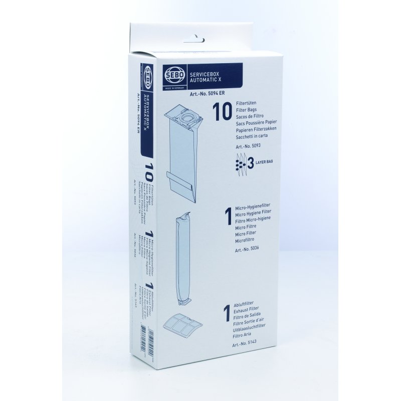 Sebo AUTOMATIC X Series Service Box | Selectric