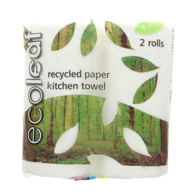 Ecoleaf Kitchen Roll - 2 Rolls | Selectric