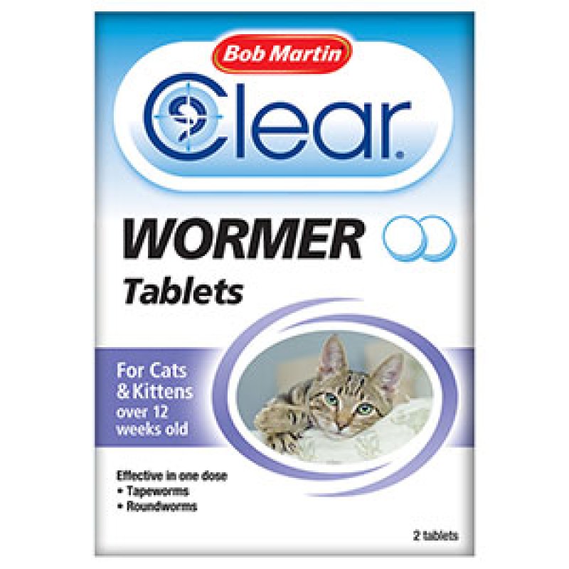 Bob Martin Cat Wormer Tablets Cat / Kitten 2 Tablets | Selectric